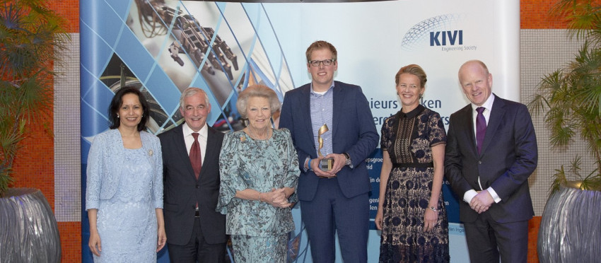 Ondernemende geluidsjager Rick Scholte wint Prins Friso Ingenieursprijs ...